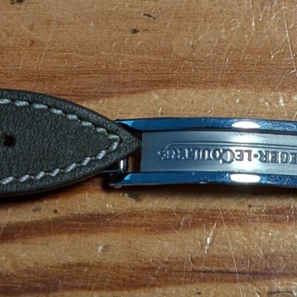 Jaeger LeCoultre Deployment Clasp with Leather Strap | WatchCharts ...
