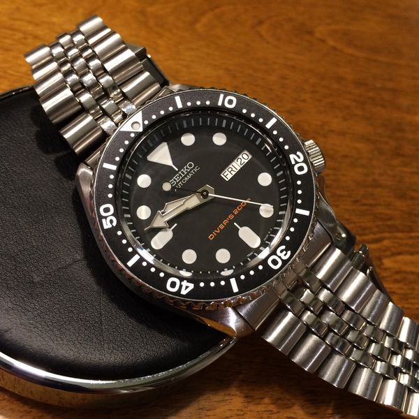 **SOLD** SEIKO SKX007 on Jubillee & Z22 Rubber Strap $130. | WatchCharts