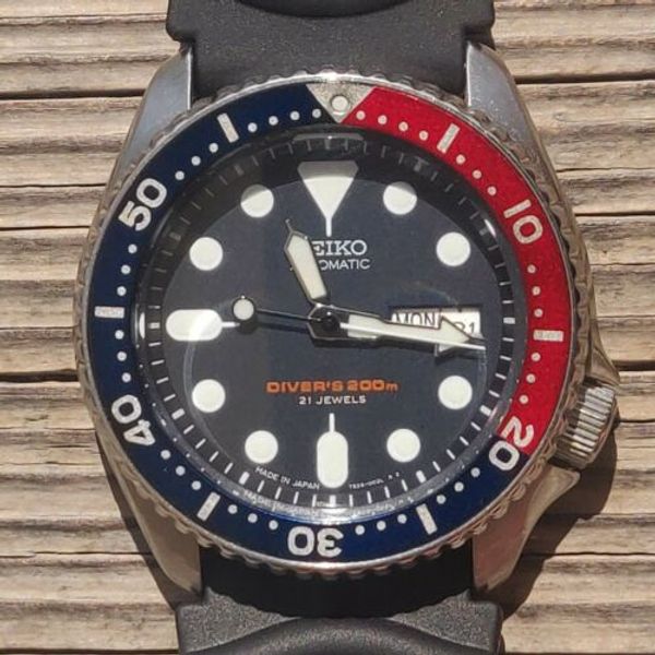 Seiko Prospex Pepsi Dial Men's Watch - SKX009j | WatchCharts