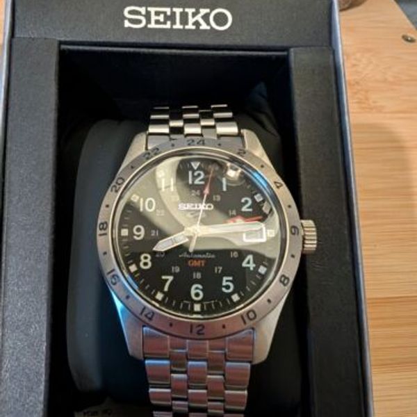 Seiko 5 Sports Field Deploy Mechanical GMT Automatic | WatchCharts ...