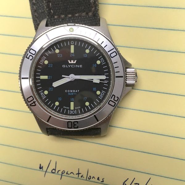 [WTS] Glycine Combat Sub 3863-198G-D9 | WatchCharts