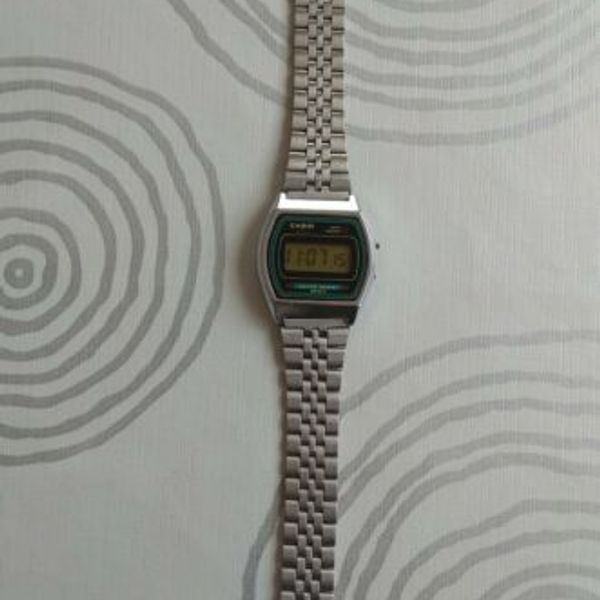 Casio b613w vintage watch module 350 japan 1986 | WatchCharts Marketplace