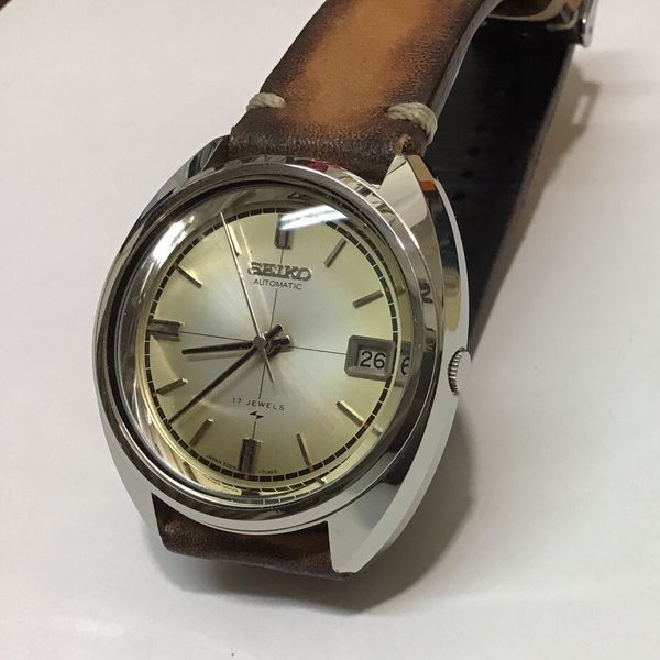 Seiko 7005-7100 automatic 17 jewels Vintage wristwatch â 72 Revised ...