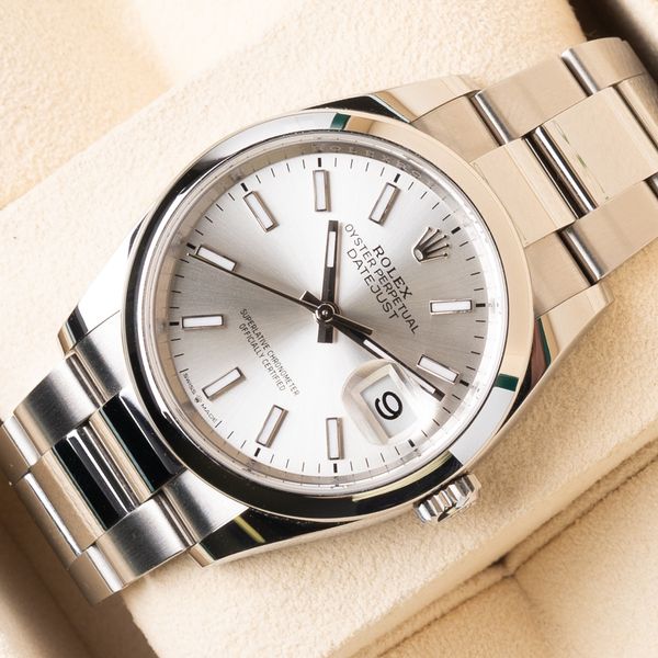 [WTS] 2023 Rolex Datejust 126200 Silver Dial - Complete Set ...