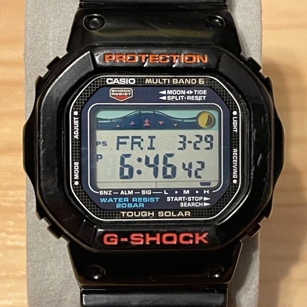 [WTS] Casio G-Shock GWX-5600-1 G-LIDE Tough Solar Atomic Multiband 6 ...