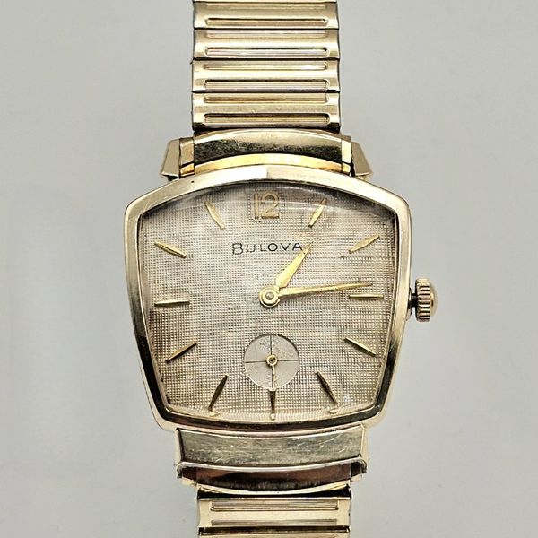 Vintage 1960 Bulova American Eagle Men's Mechanical Watch~ Rare Hidden ...