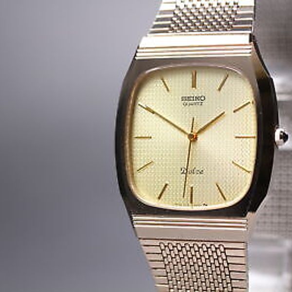 Vintage 1987 [Near MINT] Seiko Dolce 7731-5091 Tungsten Quartz Mens Watch JAPAN | WatchCharts ...