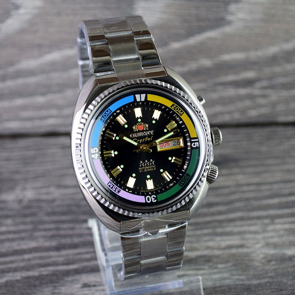 Japanese Watch ORIENT KING DIVER Automatic Original KD Men's Watch 21 ...