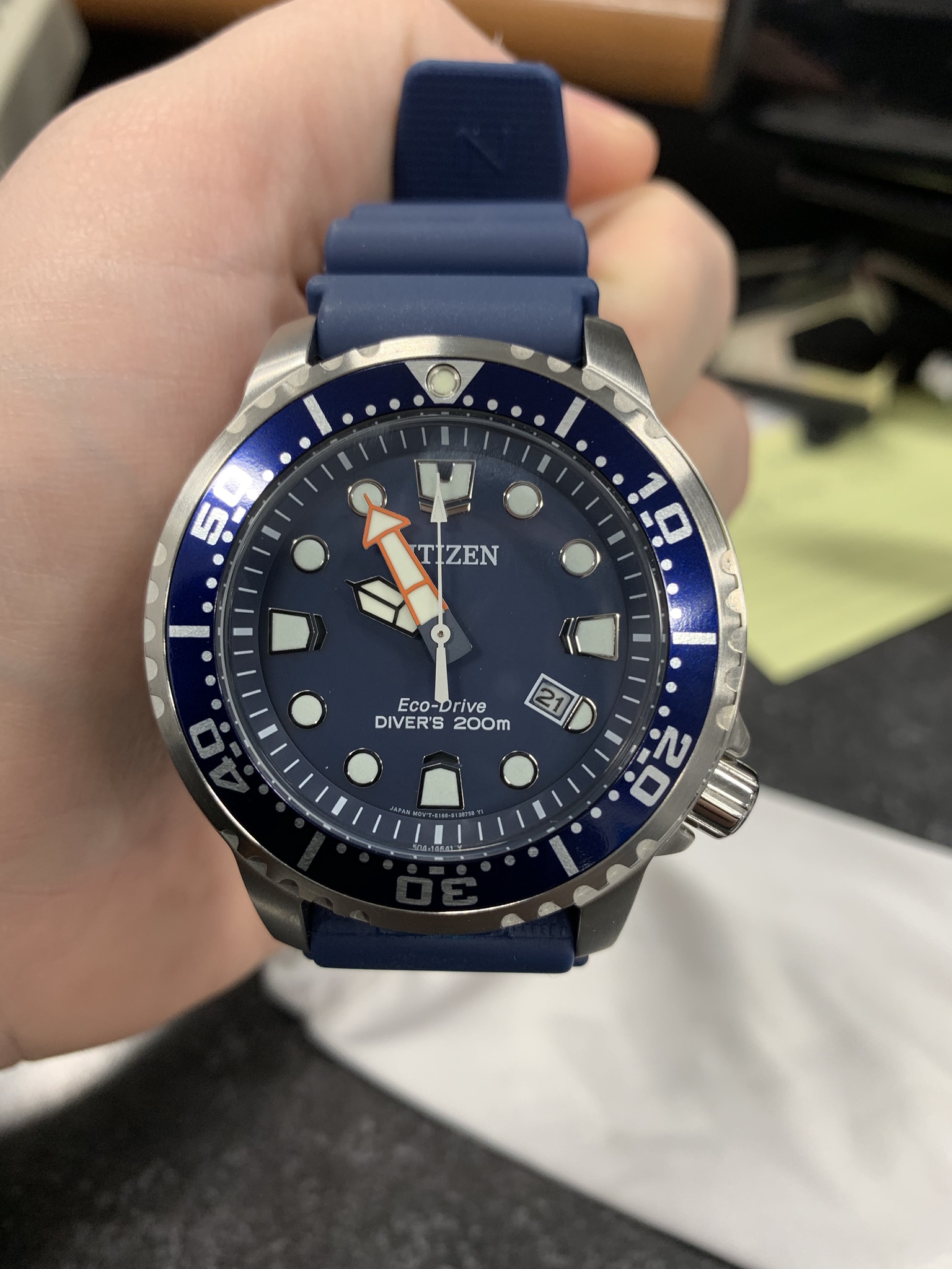 [WTS] Citizen Promaster Diver Blue | WatchCharts Marketplace