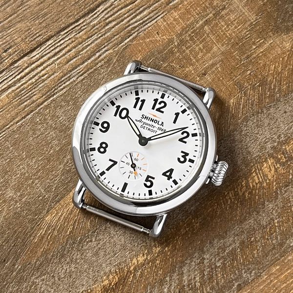[$250 USD] Shinola Runwell 36mm - White Dial, 2 Straps, Springbar Tool ...
