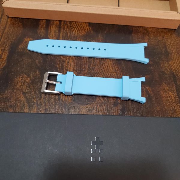 [WTS] Christopher Ward 25mm Light Blue Rubber Strap for 40mm C12 Twelve ...