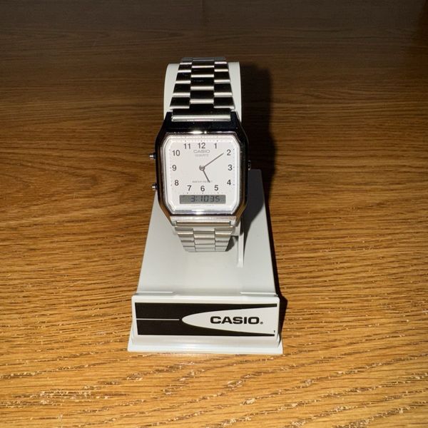 Casio Dual Watch Set in Silver and Black | WatchCharts Marketplace
