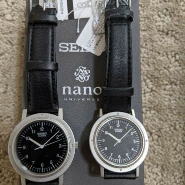 Seiko Chariot x Nano Universe Steve Jobs 1982 Watches 37mm SCXP109 ...