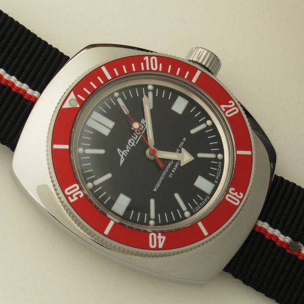 Vostok Amphibia with Murphy Bezel/Dagaz insert. $60 OBRO shipped CONUS ...