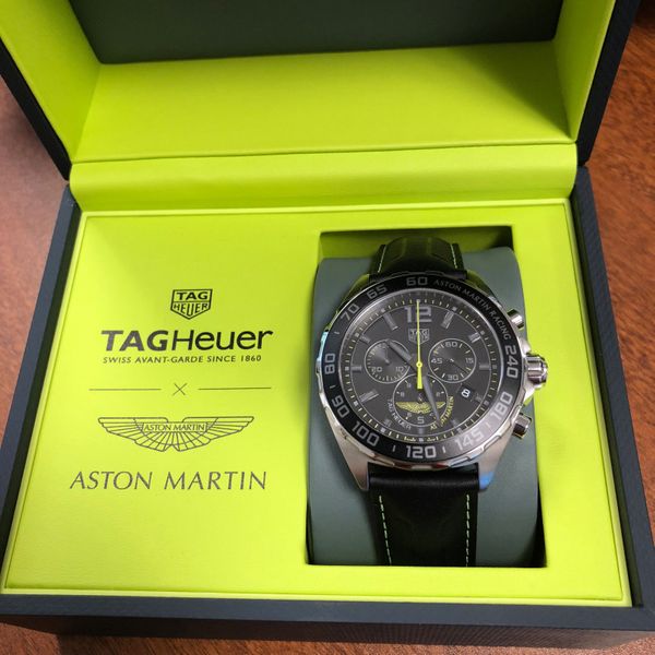 TAG Heuer Formula 1 Aston Martin Special Edition Watch 43 mm CAZ101P ...