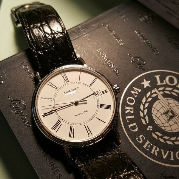 Men’s Longines Presence Automatic 39mm Exhibition Case Back – Like New ...