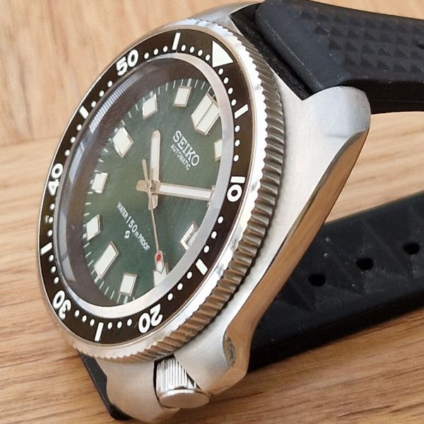 Seiko 7s26a automatic divers watch. Modded Willard 6105 turtle case Mod ...