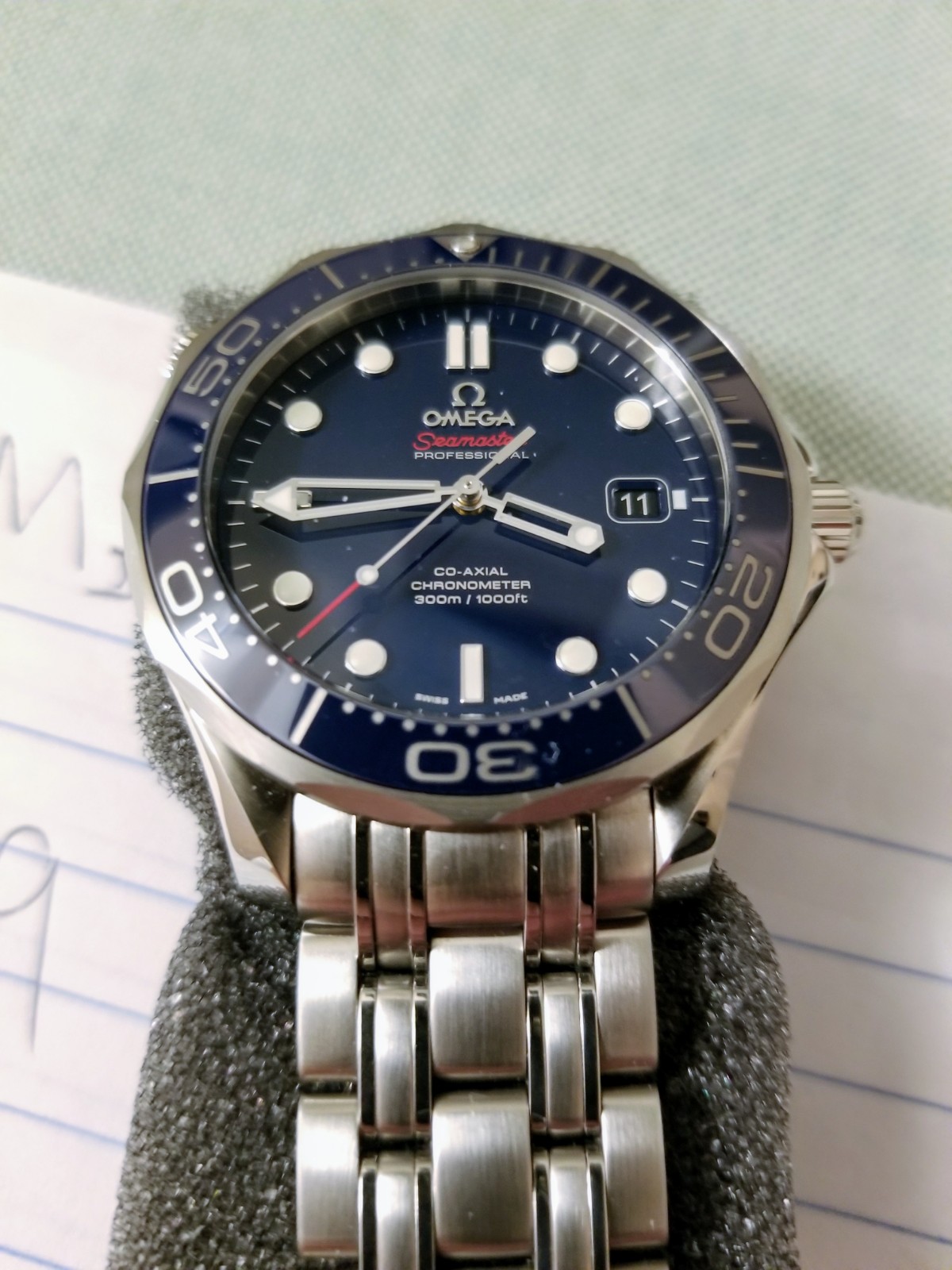 [WTS] Omega Seamaster Professional SMPc - Blue - Full Kit | WatchCharts ...