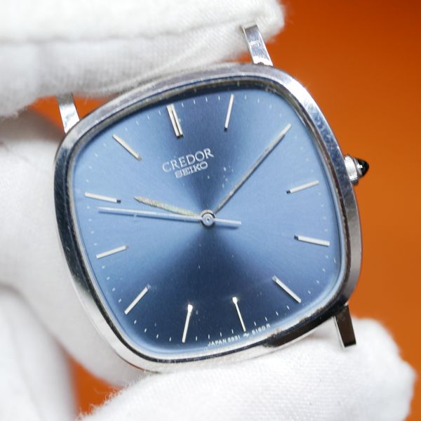 [WTS] Seiko Credor Square Blue Quartz Watch for $139 | WatchCharts ...