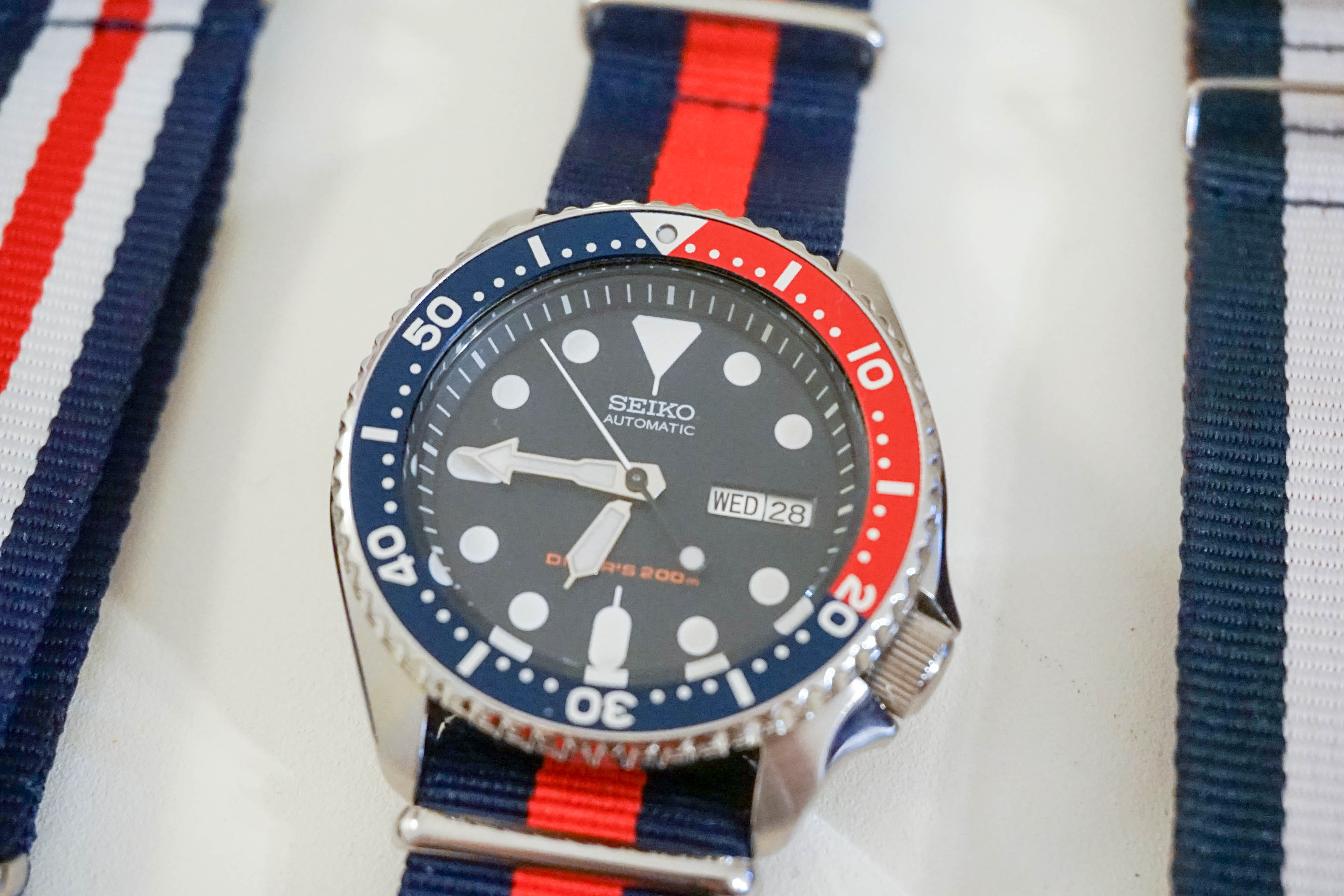 [WTS] Seiko SKX009 with 3 NATO straps. $175 shipped. | WatchCharts