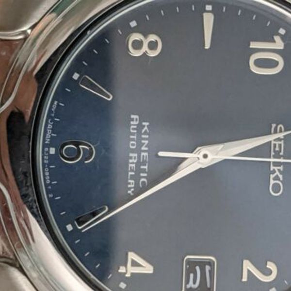 seiko kinetic auto relay watch Ref. 5J22-0B69 T 2 Running Well Mint Cond Japan | WatchCharts ...