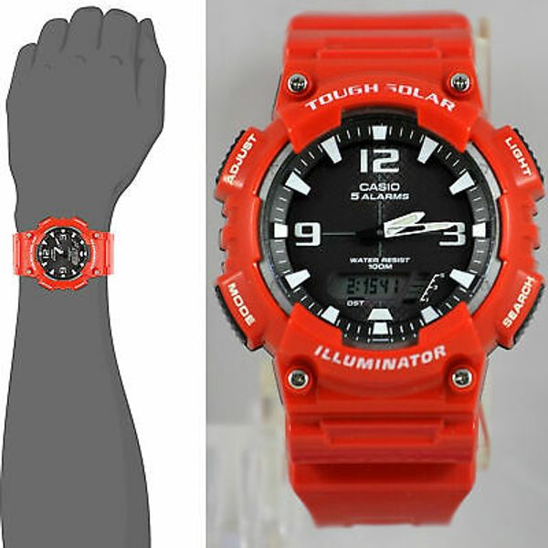 Casio aq-s810wc-4av tough solar analogue and digital quartz multifunction | WatchCharts