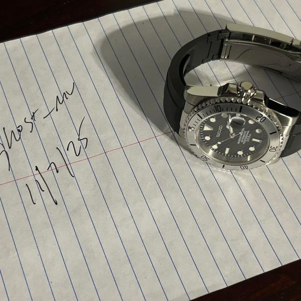 [WTS] Submariner Oysterflex homage Seikomod | WatchCharts Marketplace