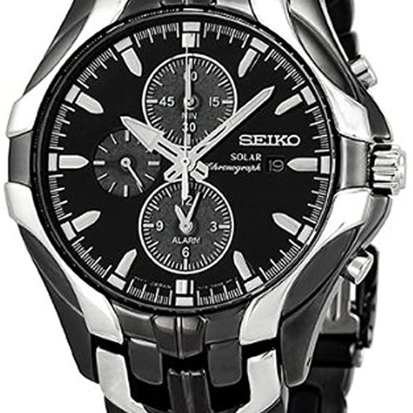 SEIKO MODEL NO.ssc139 Excelsior SOLAR Chronograph SSC139 Chronograph ...