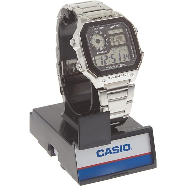 NIB - Casio Men's AE1200WH-1A Stainless Analog Digital Multi-Function Watch! | WatchCharts ...