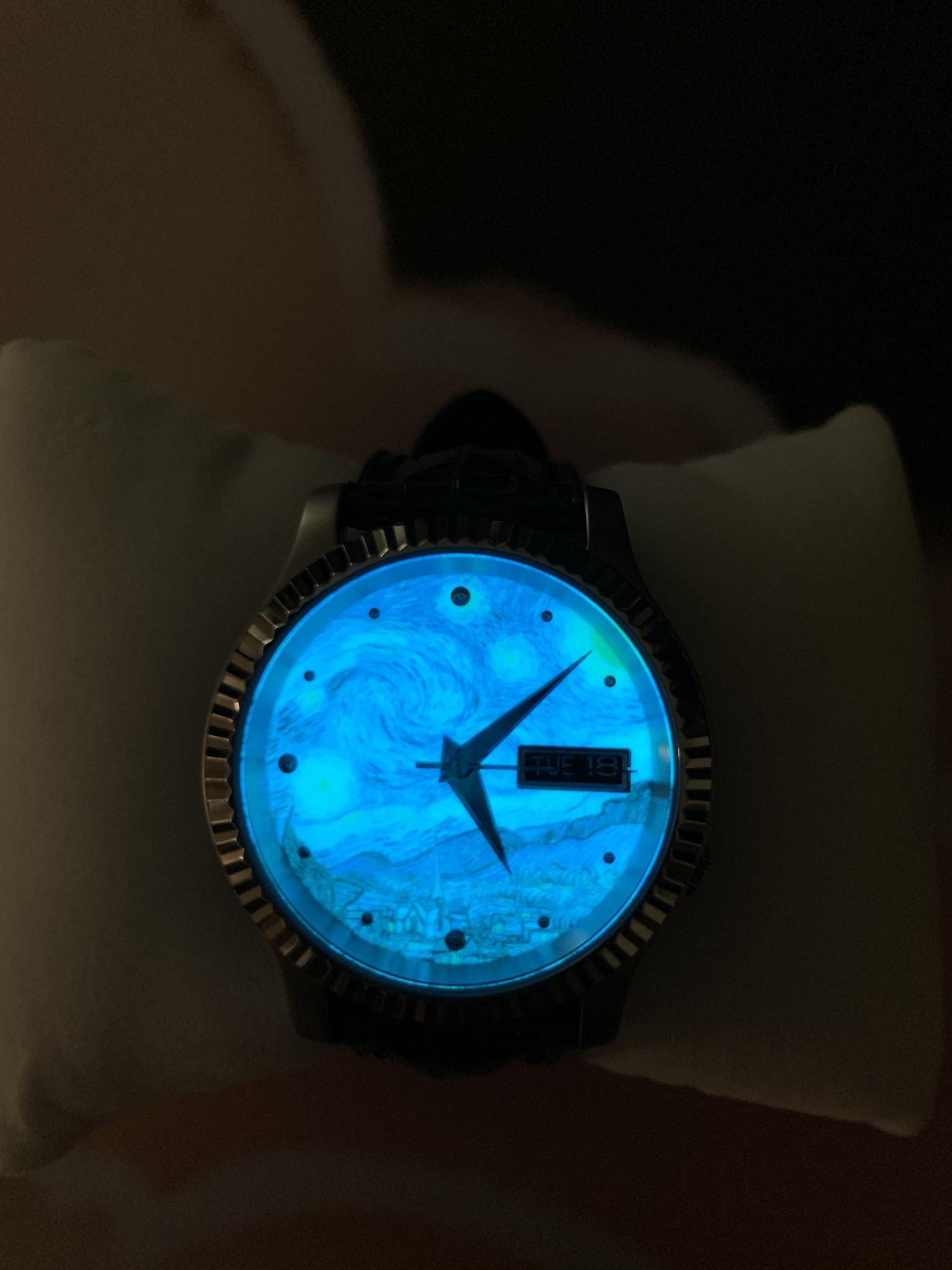 [WTS] Custom Seiko Starry Night Build | WatchCharts