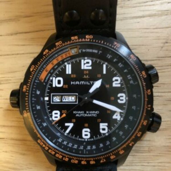 Hamilton Khaki X Wind Automatic Watch H777850 | WatchCharts Marketplace