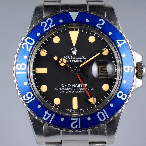 FS: 1979 Rolex GMT Ref: 1675 Blueberry | WatchCharts Marketplace