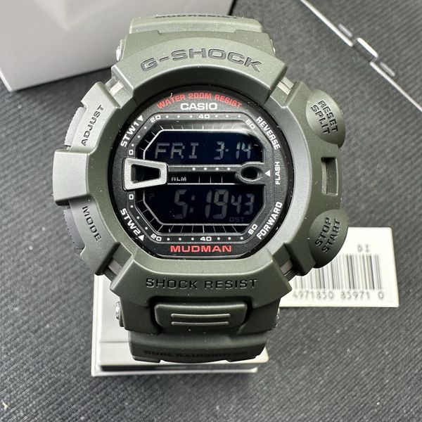 Casio G-SHOCK Madman G-9000-3VDR Green Khaki Menâ s Resin Watch New ...