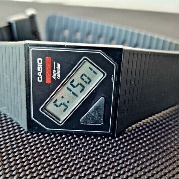 CASIO FS-10 very thin watch - very rare 2/3 | WatchCharts Marketplace