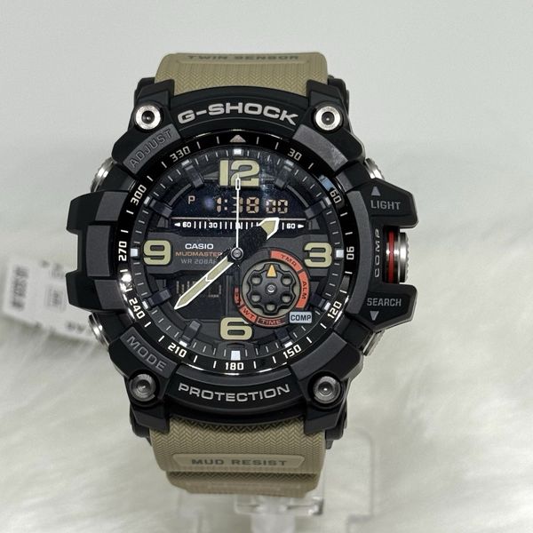 New Casio G-Shock Master of G Mudmaster Series Twin Sensor Watch GG ...