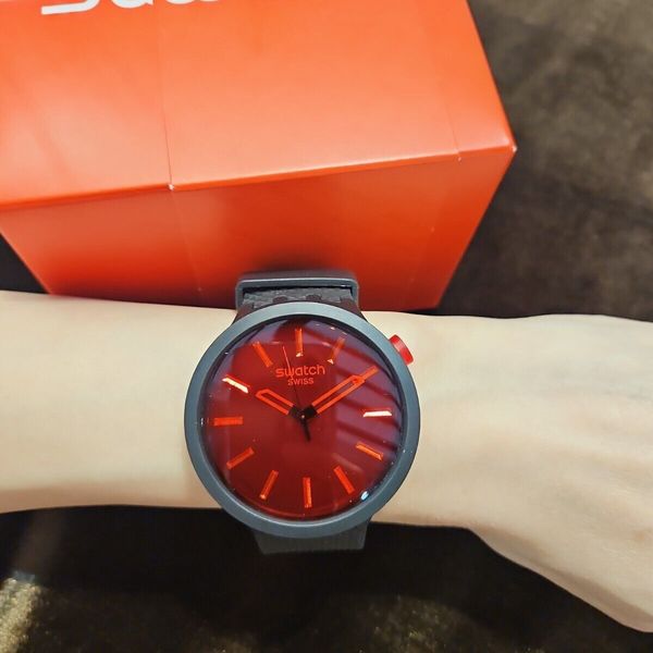 Swatch BIG BOLD MIDNIGHT MODE 47mm SB05B111 NEW IN BOX | WatchCharts ...