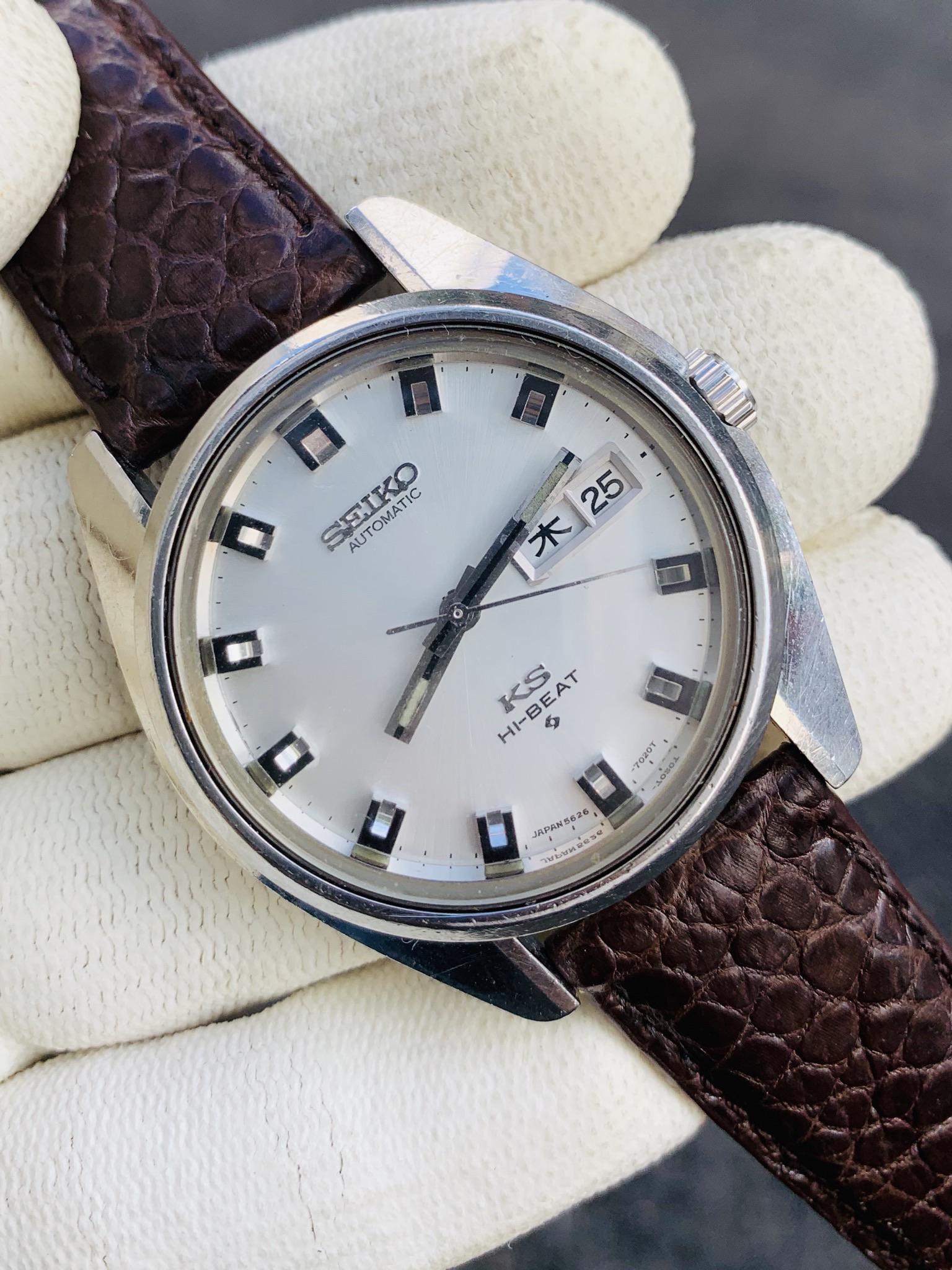 [WTS] Vintage King Seiko KS ref 5626-7000, “Grammar design” | WatchCharts Marketplace