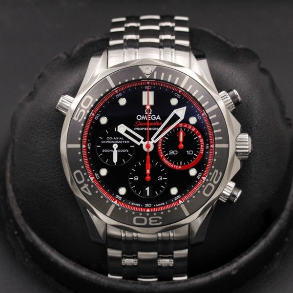 FSOT: Omega Seamaster - Diver - "EMIRATES TEAM NEW ZEALAND" - 212.30.44 ...