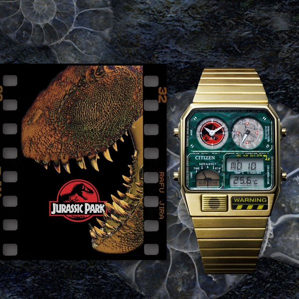 Universal Studios×CITIZEN Jurassic Park Watch Limited to 200 JG2132-66W ...