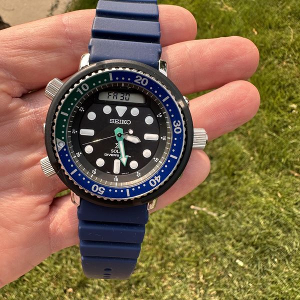 [WTS] Seiko SNJ039 "Arnie" ani-digi lagoon | WatchCharts Marketplace