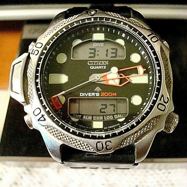 Rare Citizen Promaster Aqualand 200 meter Dive Watch C500 - E80338 TA ...