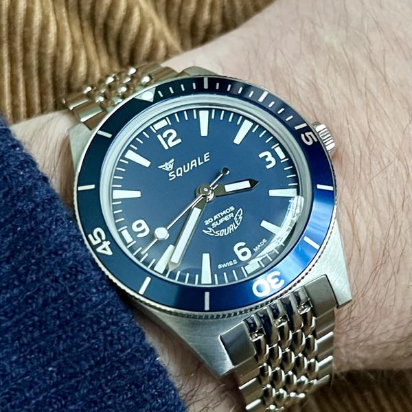 [WTS]Blue Super Squale Skin Diver | WatchCharts Marketplace