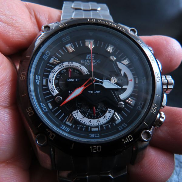 EF-550 Casio Edifice Chronograph Quartz Men Watch | WatchCharts Marketplace