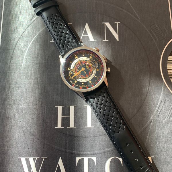 Dan Henry 1939 Limited Edition Chronograph **BLACK DIAL** (VERY RARE ...