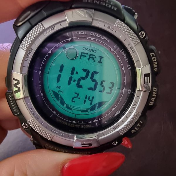 Casio ProTrek PRG-130 â Triple Sensor Solar | WatchCharts Marketplace