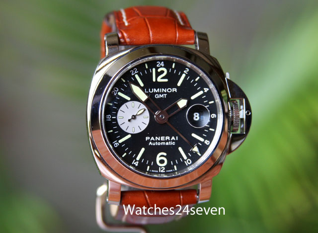 WTS Panerai PAM 88 GMT Luminor Marina Silver Sub Dial GORGEOUS ...