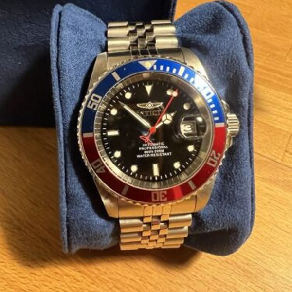 Invicta Pro Diver 29176 200m Pepsi Men's Watch - 42mm | WatchCharts ...