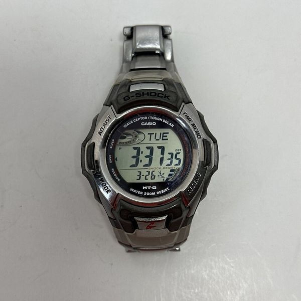 Casio wave ceptor/tough solar HT-G MTG-900 World Time solar wristwatch ...