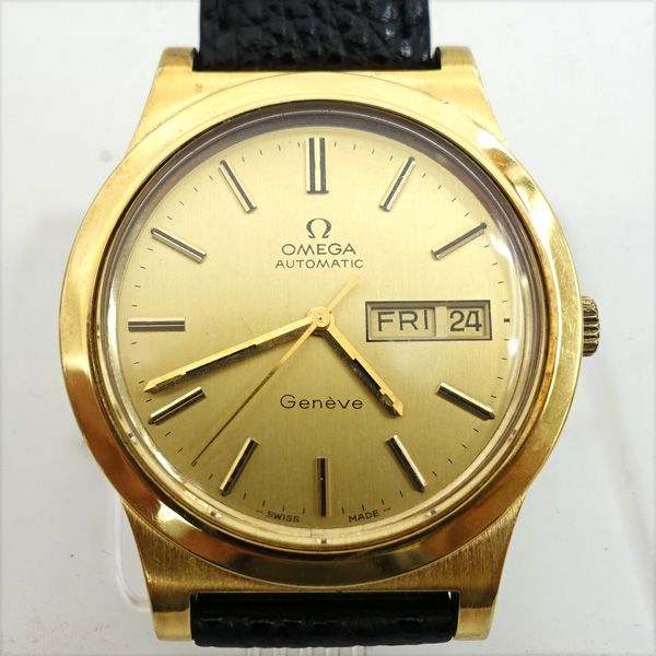 OMEGA / Omega Geneva Automatic Winding Day Date Gold Color 20Ω [Men's ...
