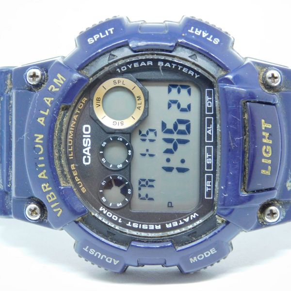 CASIO Super Illuminator 3416 W-735H Quartz Digital Men's Watch New ...